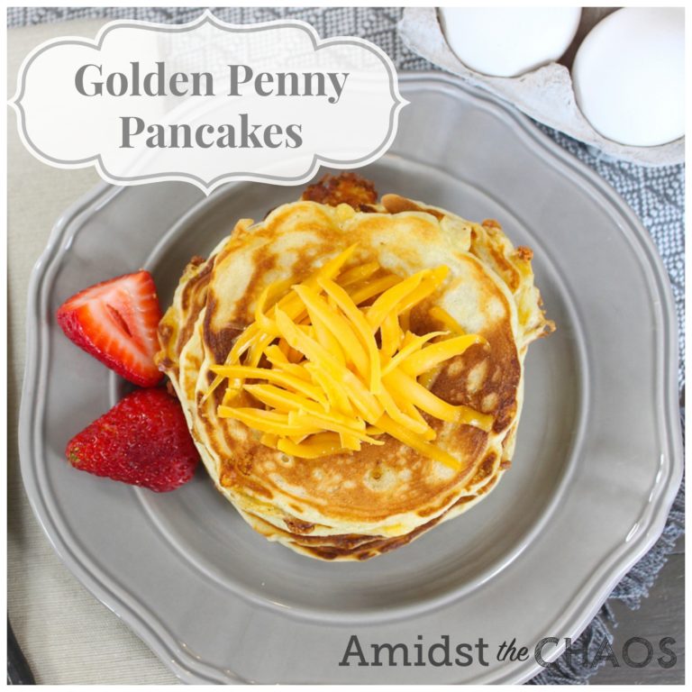 Golden Penny Pancakes - Amidst the Chaos