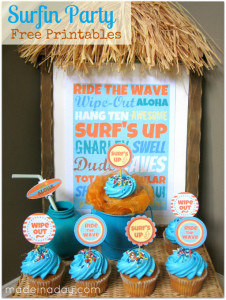 Free Beach Party Printables - Amidst the Chaos