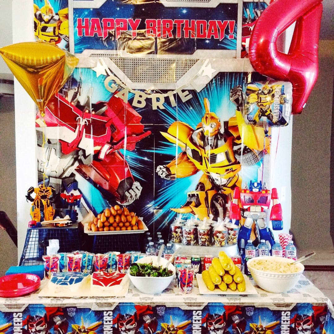 Transformers Birthday Party - Amidst the Chaos