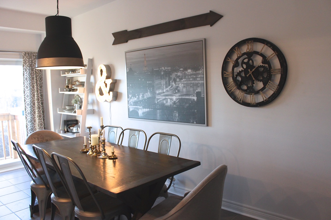 Home Tour: White Industrial Parisian Kitchen