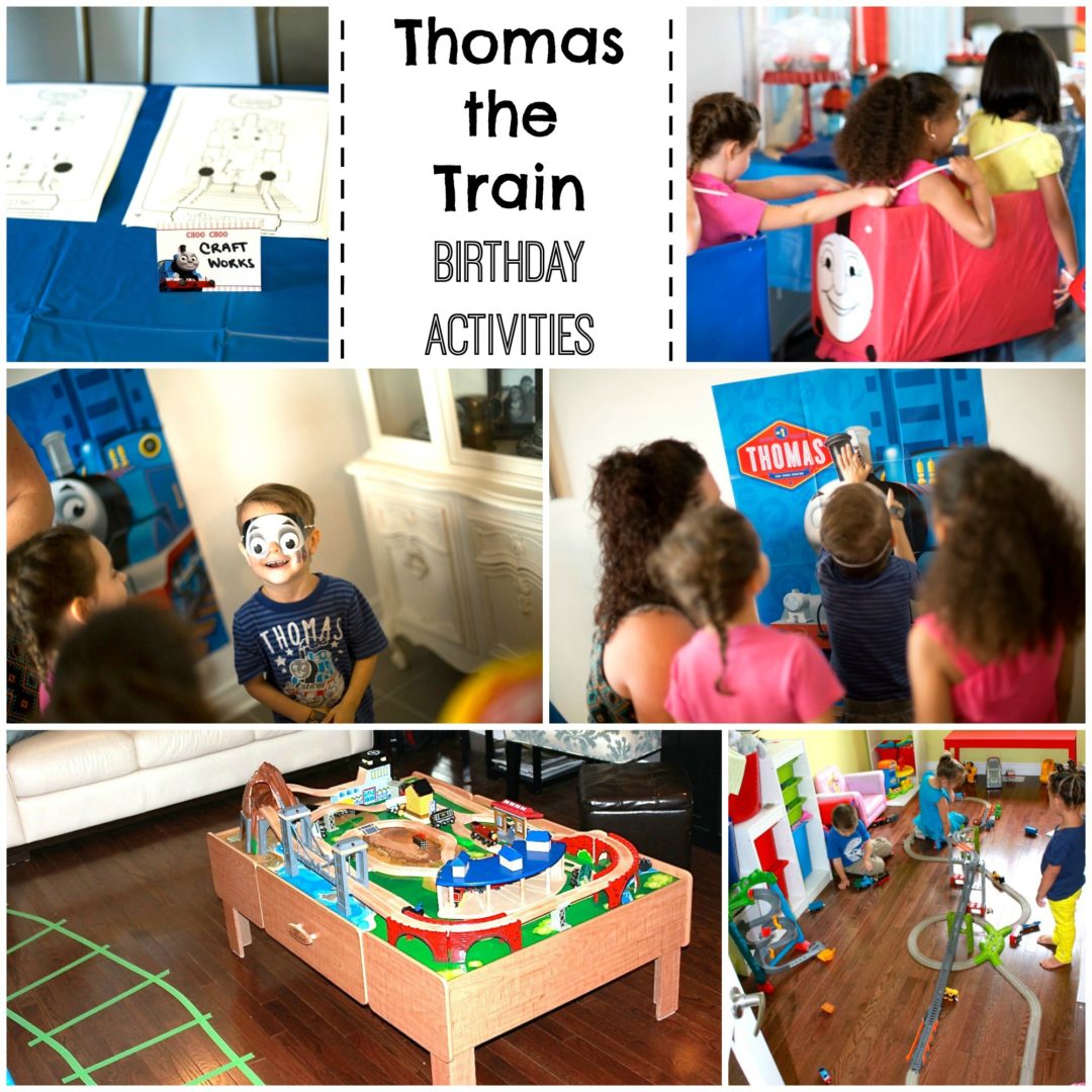 Thomas the Train Birthday Party - Amidst the Chaos