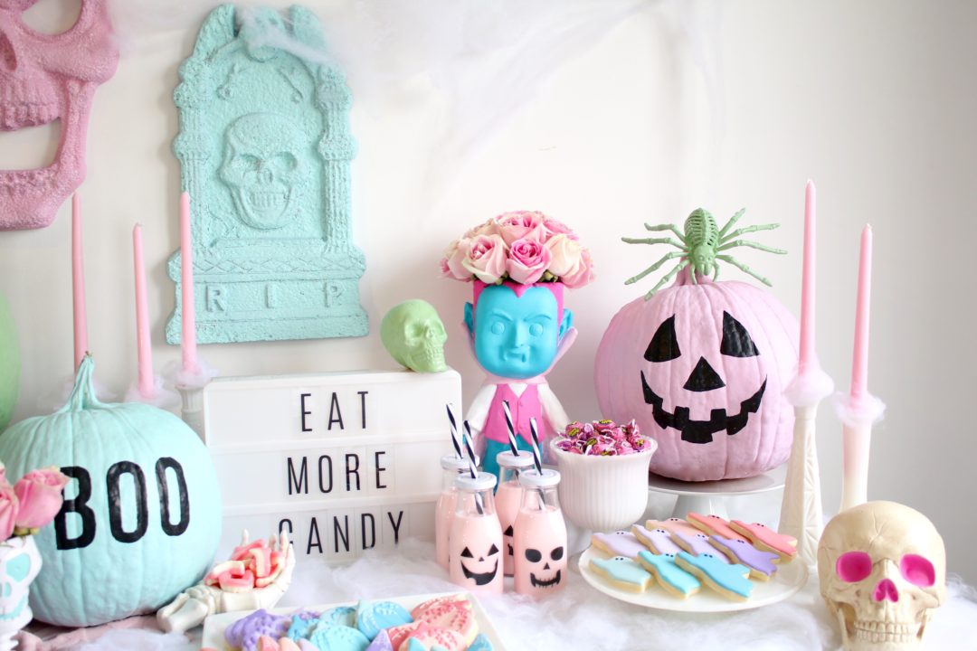Pastel Halloween Decor - Amidst the Chaos