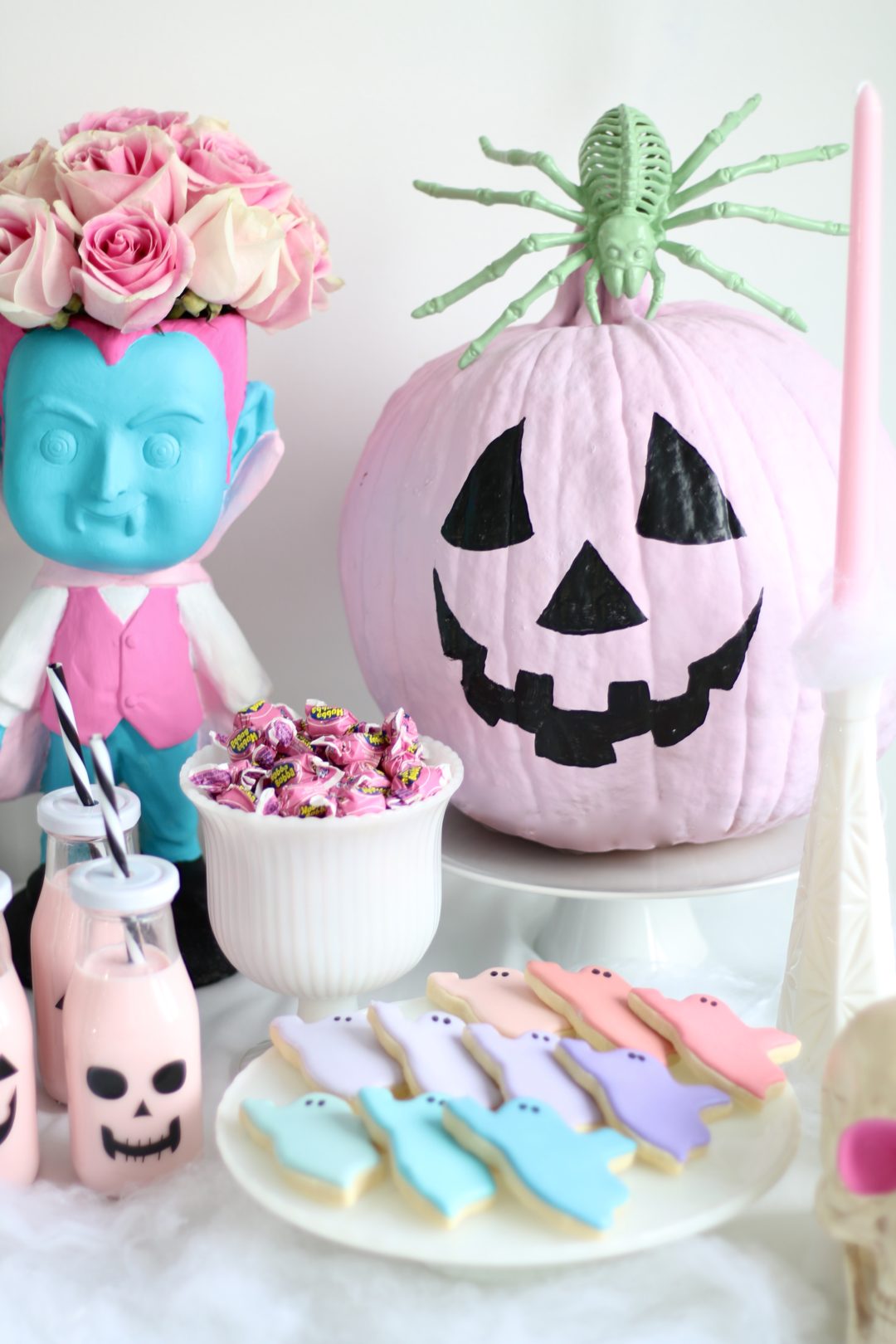 Pastel Halloween Decor - Amidst the Chaos