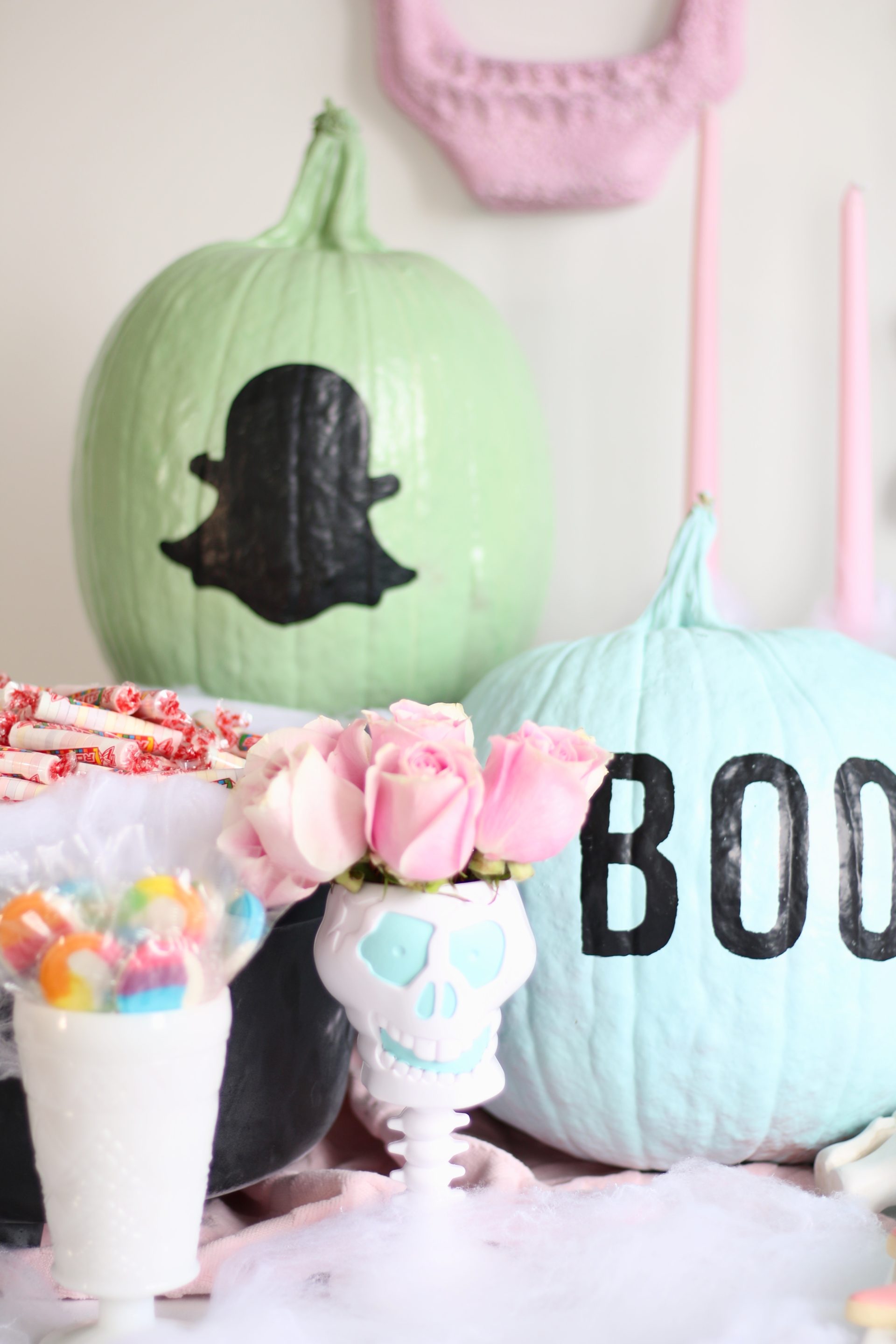 Pastel Halloween Decor - Amidst the Chaos
